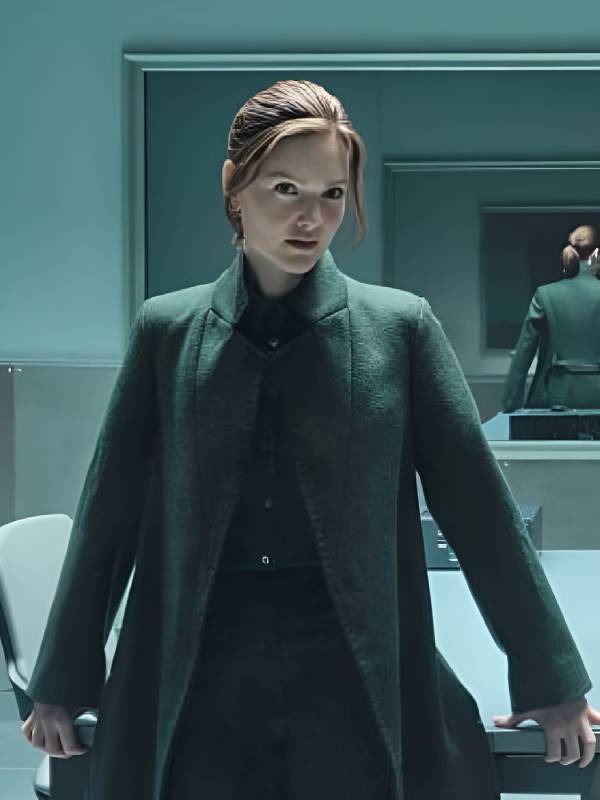 The Capture Season 3 Holliday Grainger Grey Coat