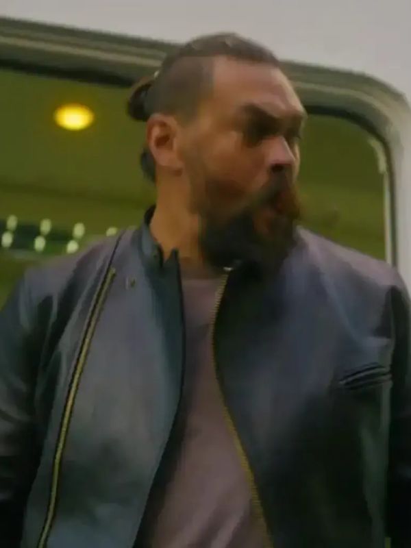 Supergirl 2026 Jason Momoa Black Leather Jacket Lobo Jacket